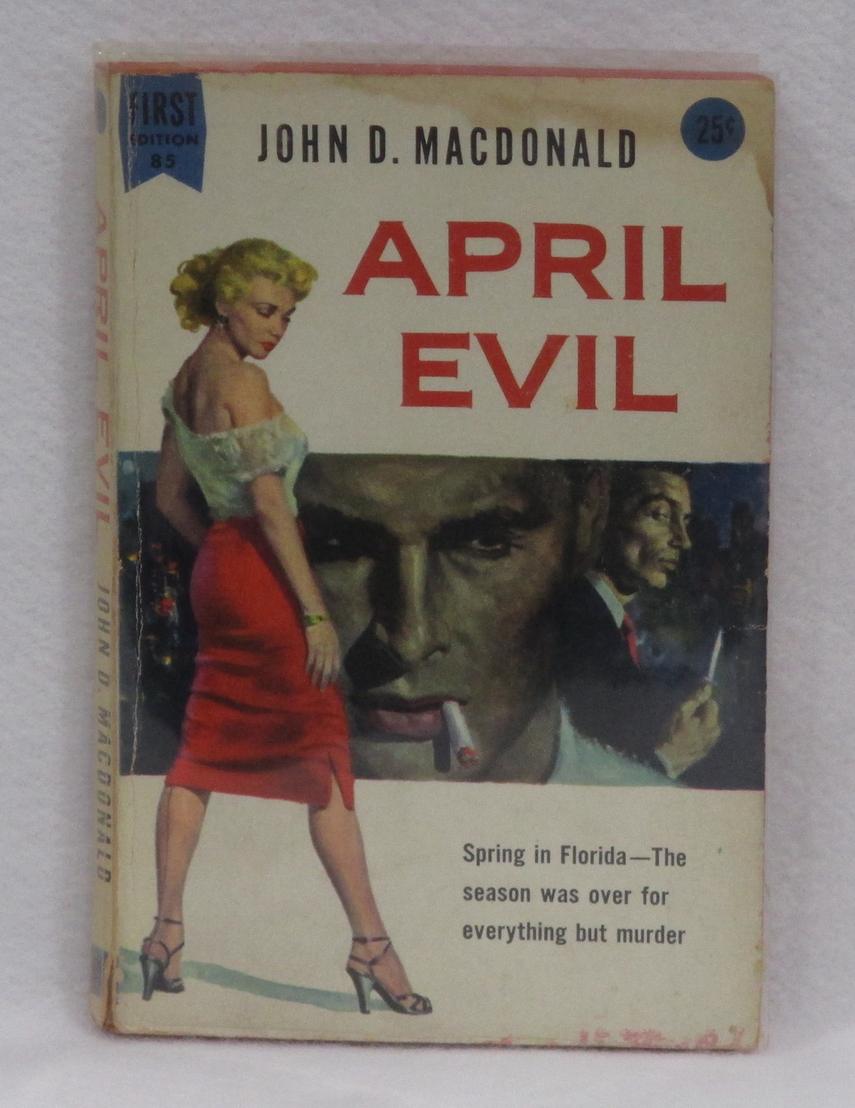 April Evil by MacDonald, John D.: Good Soft cover First Edition ...
