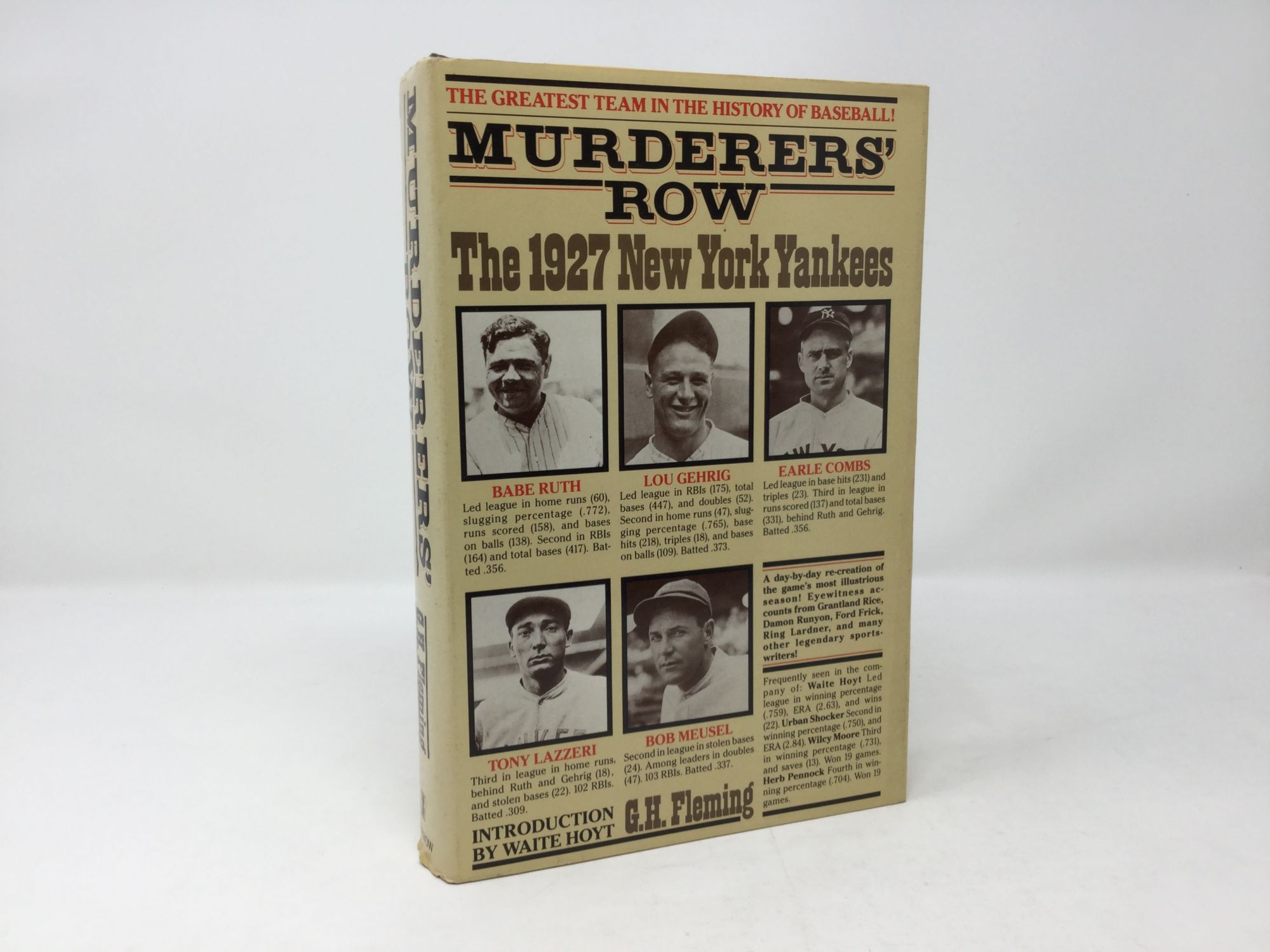 Murderers' Row: The 1927 New York Yankees by G. H. Fleming: Like New ...