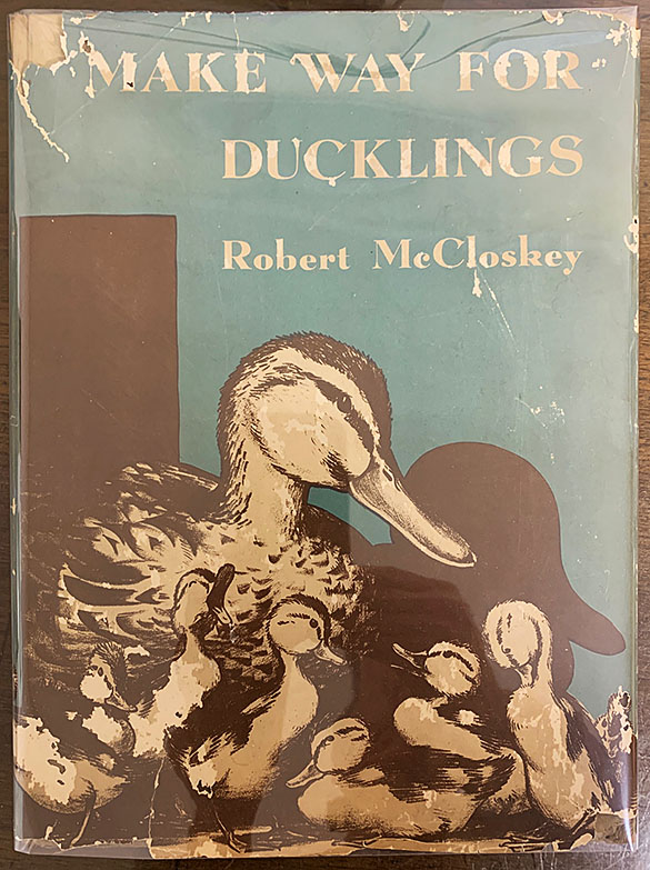 Make Way for Ducklings by McCloskey, Robert: Fair Hardcover (1941 ...