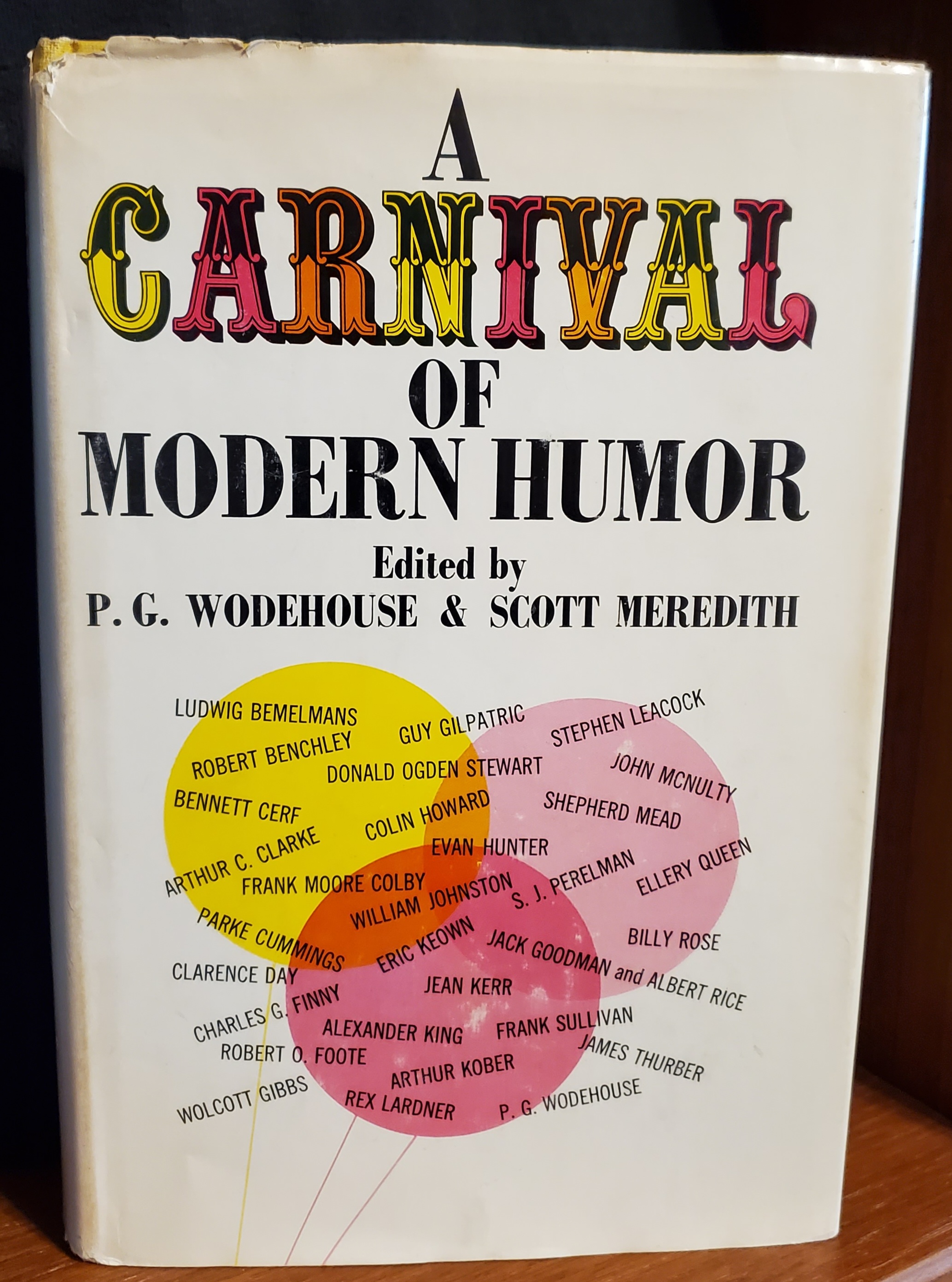 A Carnival of Modern Humor by Wodehouse, P.G. & Meredith, Scott, Eds ...