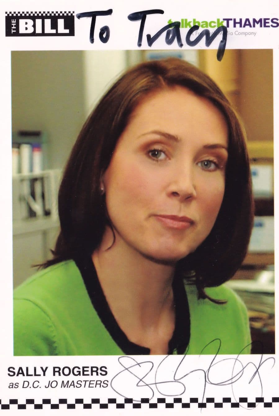 Sally Rogers DC Jo Masters ITV The Bill Hand Signed Cast Card Photo ...