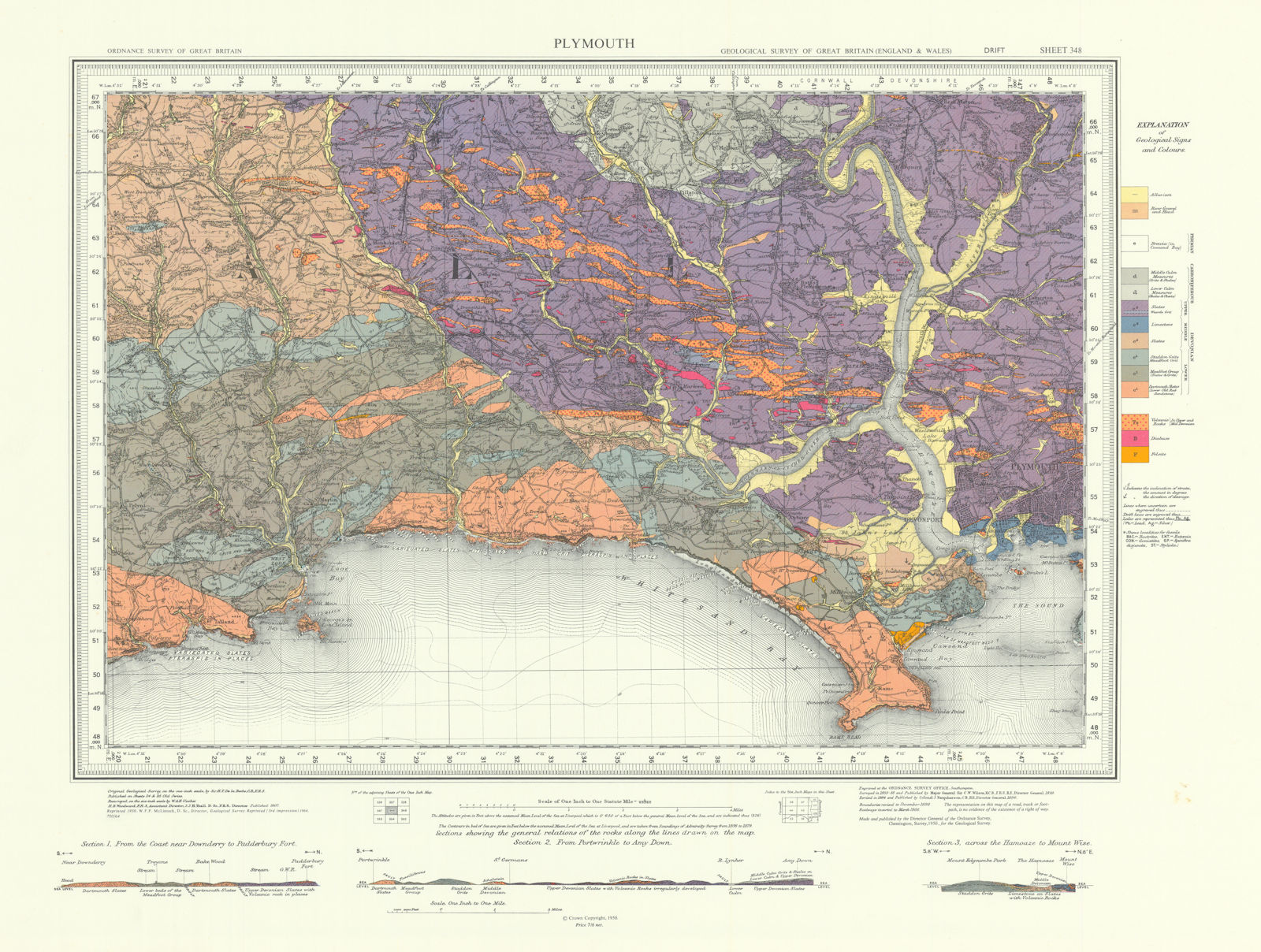 Plymouth - Geological survey of Great Britain (England and Wales ...