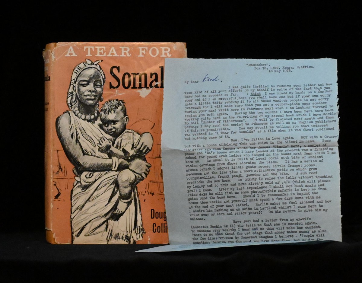A Tear for Somalia by Collins, Douglas: Fine Hardcover (1960) First ...