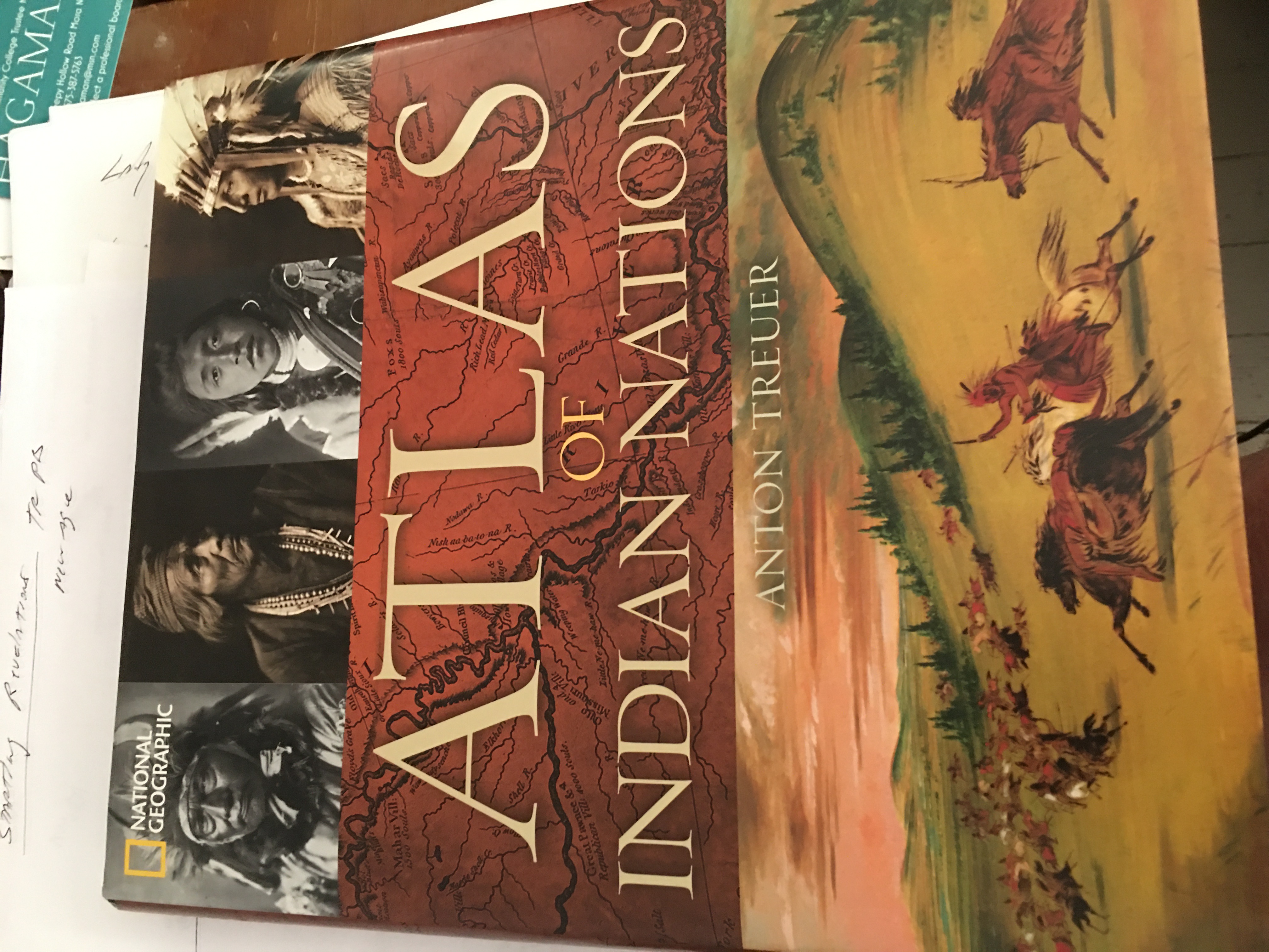 Atlas of Indian Nations. by Treuer, Anton: Near Fine Hardcover (2014 ...