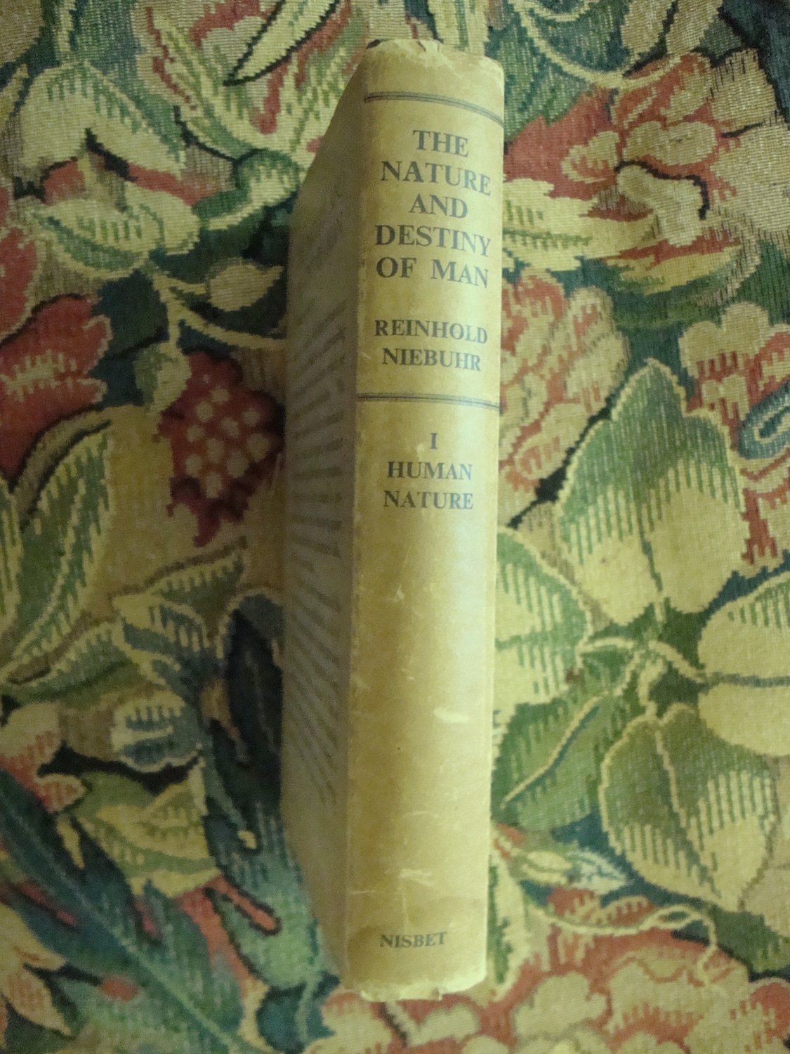 The Nature and Destiny of Man: A Christian Interpretation, vol I Human ...