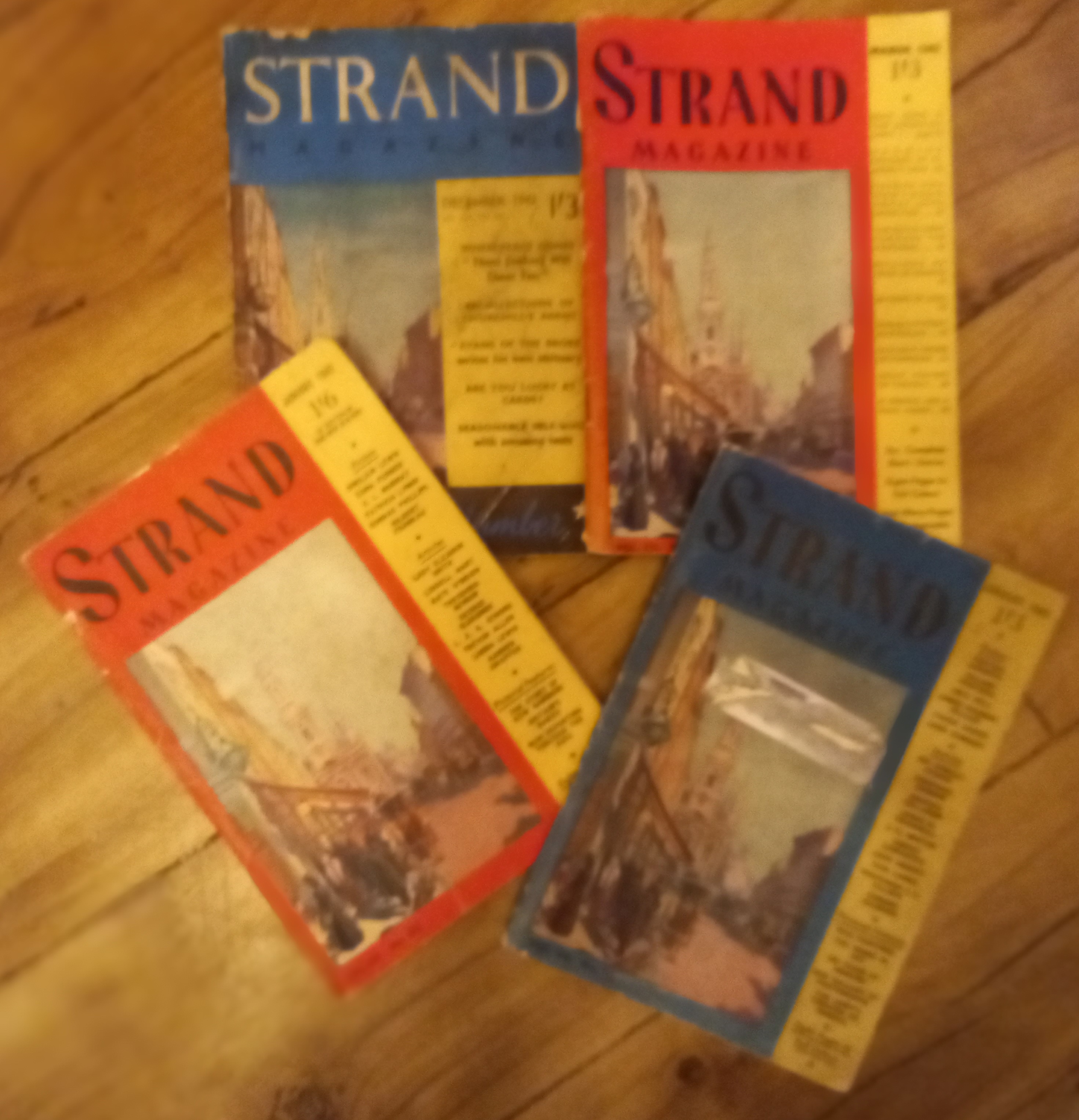 THE STRAND MAGAZINE ;- Four Monthly issues for 1941/42 from vols. 102 ...