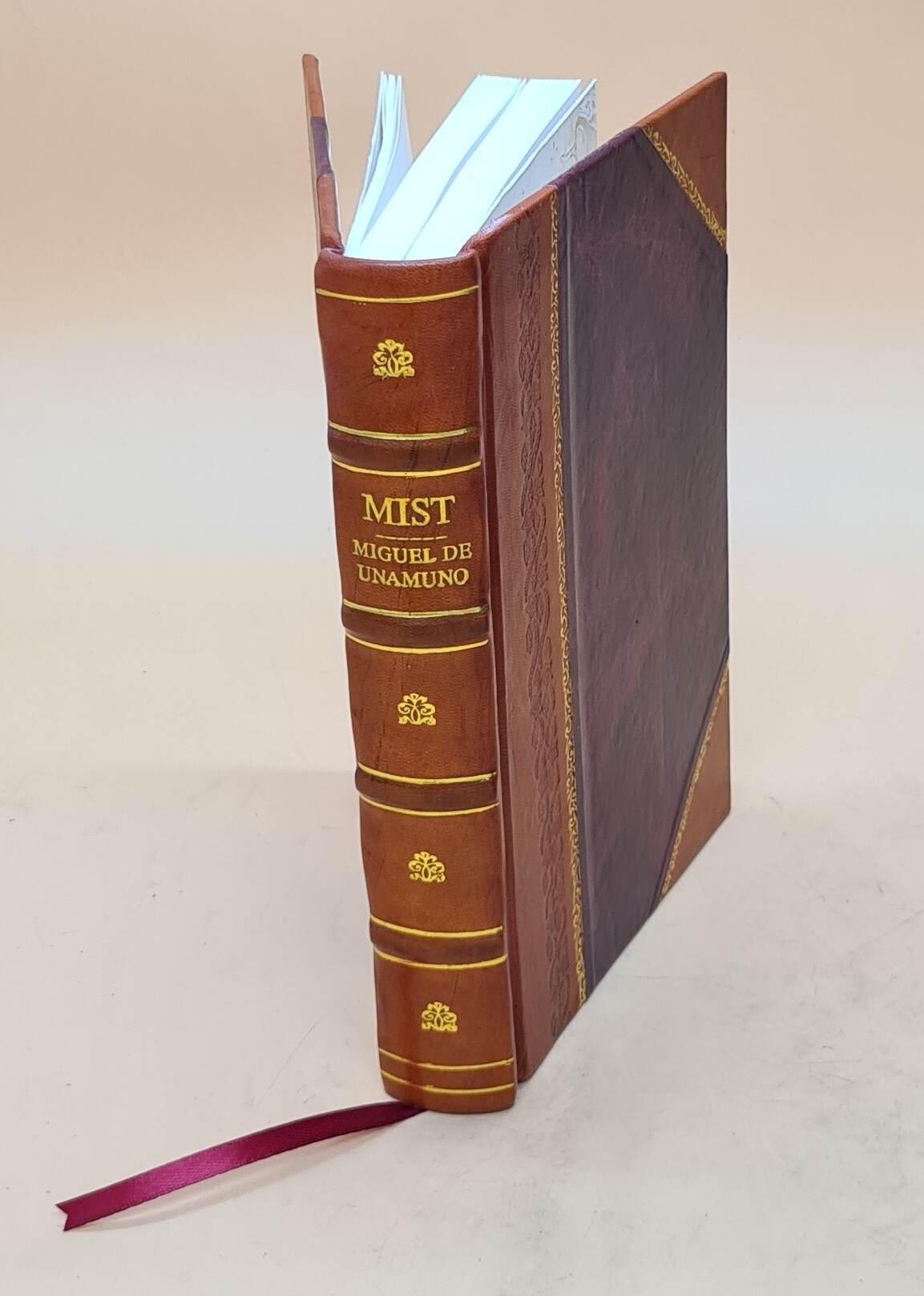 Mist,A Tragicomic Novel 1914 by Unamuno,Miguel De: New Leather Bound ...