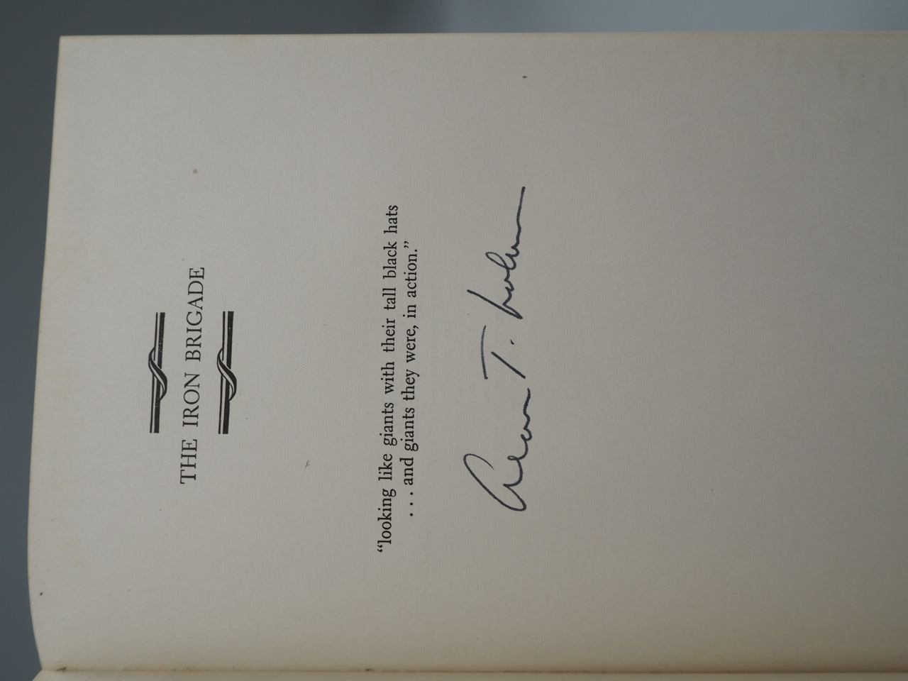 The Iron Brigade: A Military History. by Alan T. Nolan.: Very Good ...