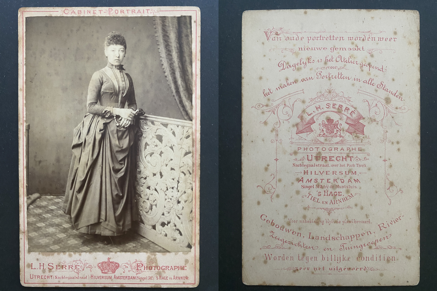 Serre, Utrecht, Portrait de femme by Photographie originale / Original ...