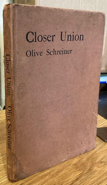 Closer Union; A letter on the South African Union and the Principle of ...