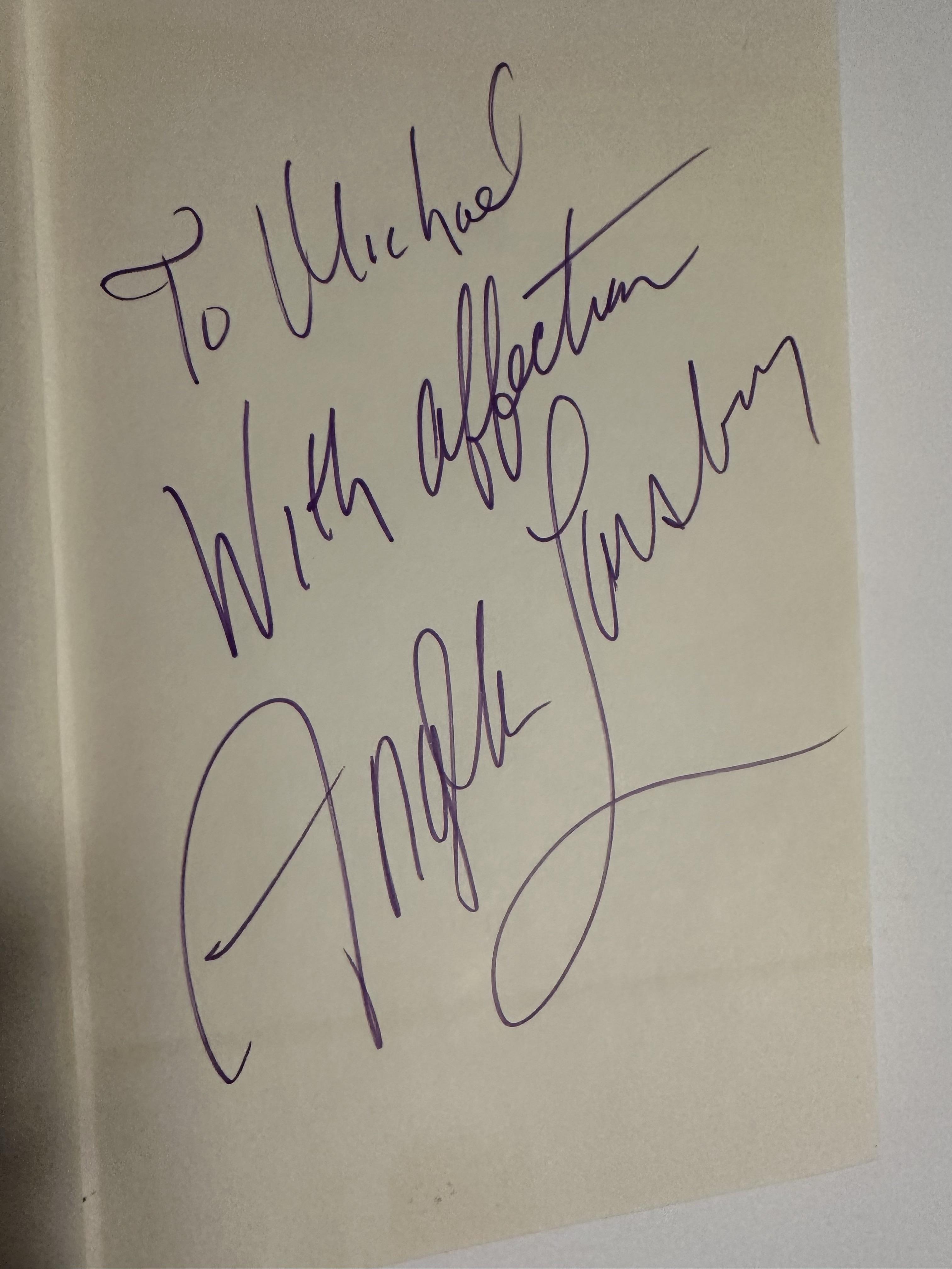 MAME (SIGNED by Angela Lansbury) by Jerome Lawrence; Robert E. Lee ...