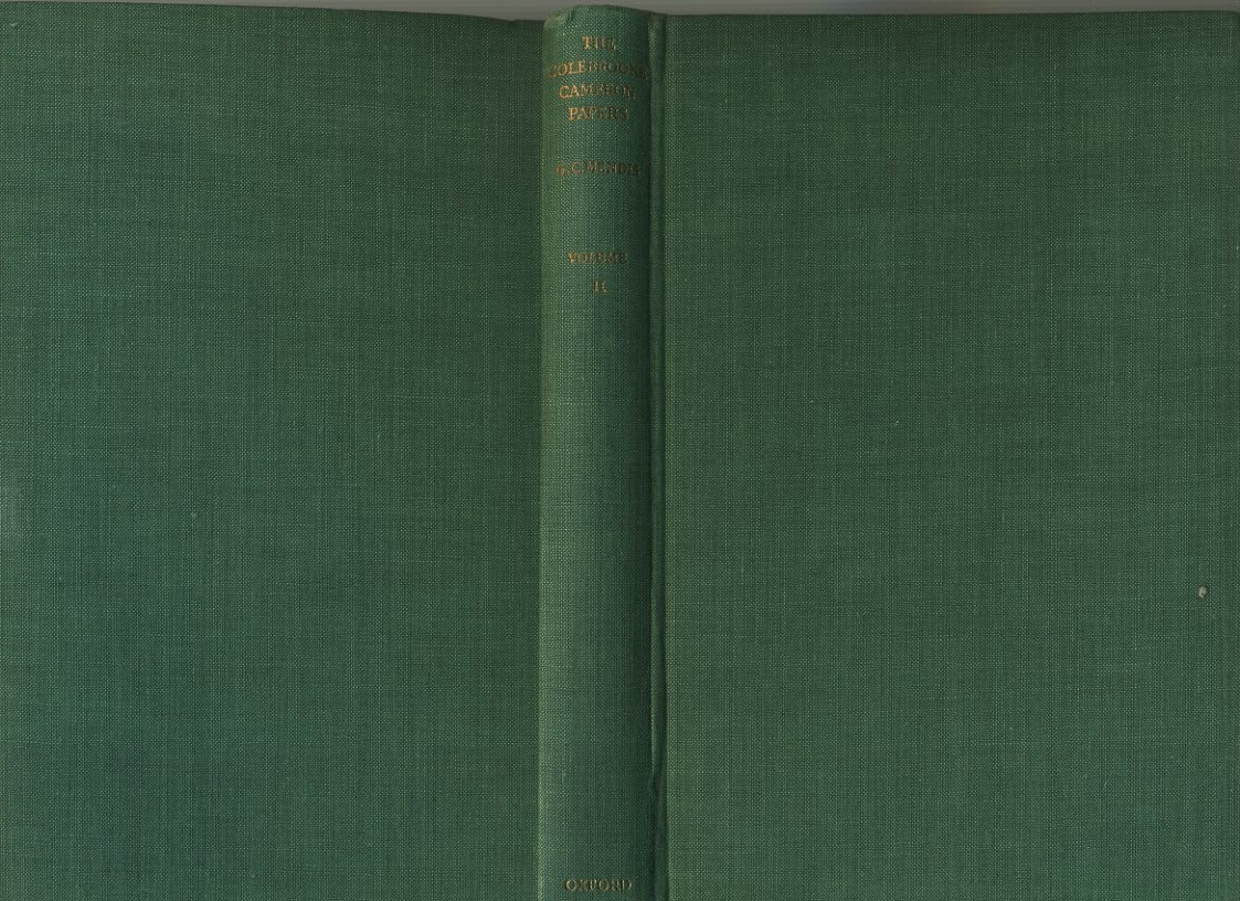 THE COLEBROOKE-CAMERON PAPERS: BRITISH COLONIAL POLICY IN CEYLON 1796 ...