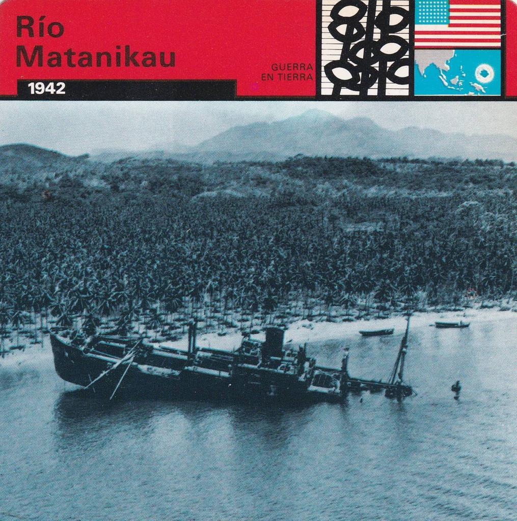FICHA GUERRA EN TIERRA: RIO MATANIKAU. 1942 von Varios: (1979 ...