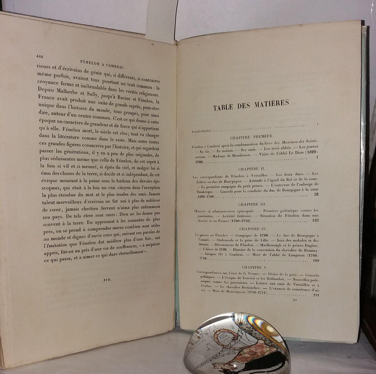 Fénelon a Cambrai by De Broglie Emmanuel: (1884) | Librairie Albert-Etienne