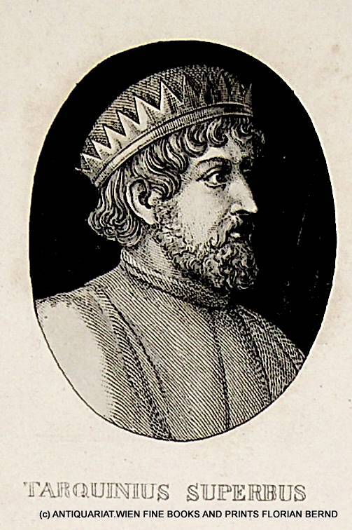 Lucius Tarquinius Superbus (?-495): (1840) Art / Print / Poster ...