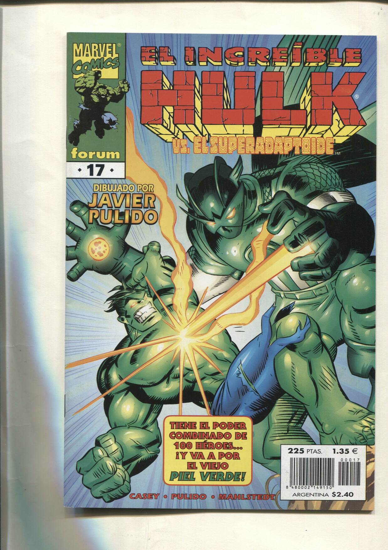 Planeta: El Increible Hulk volumen 3 numero 17: Publico adaptable de ...