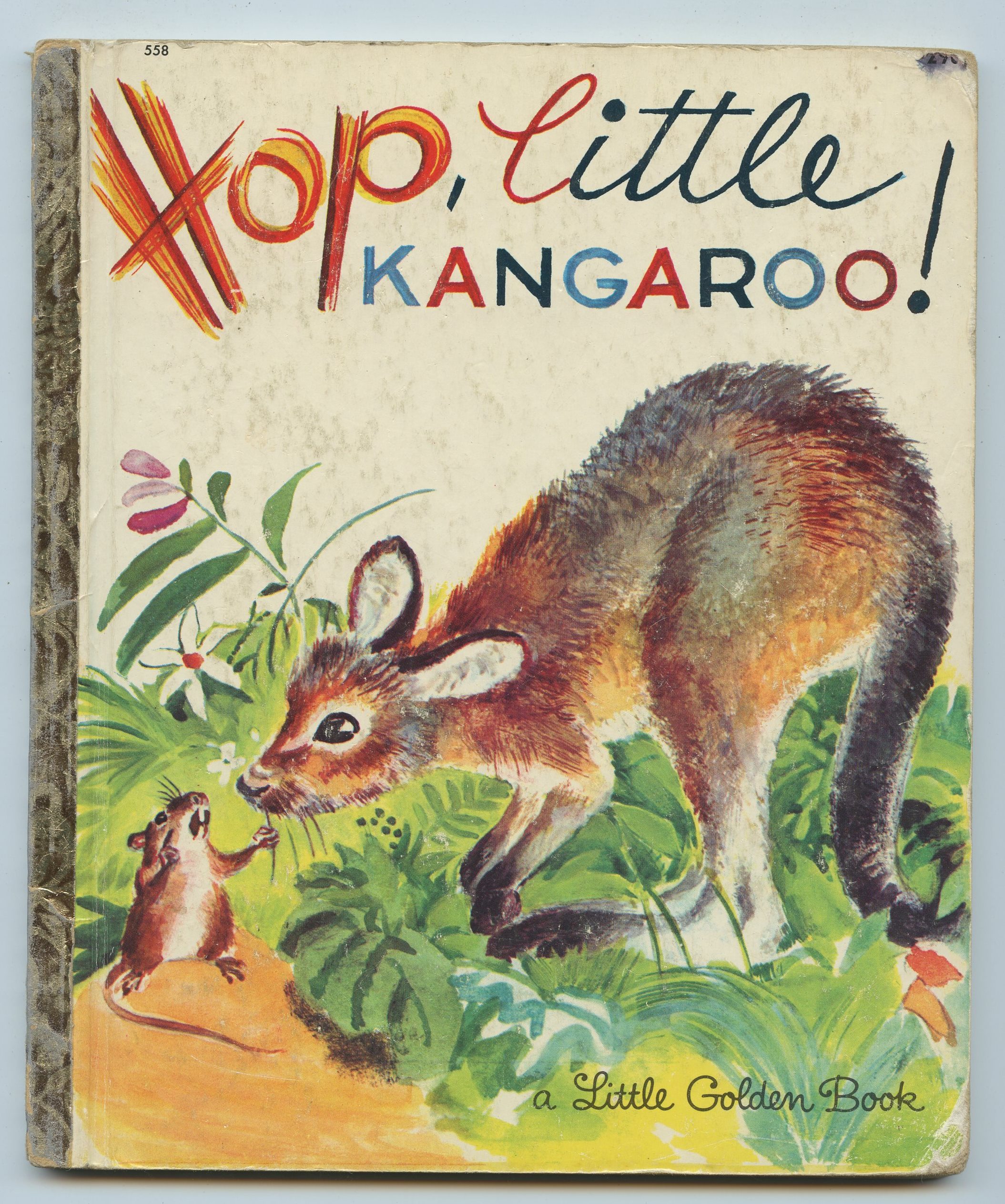 Hop, Little Kangaroo! by SCARRY, Patricia; ROJANKOVSKY, Feodor (illus ...