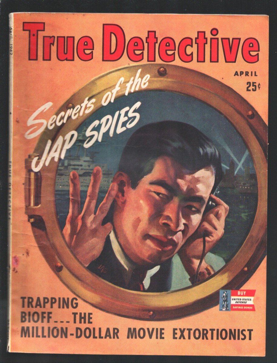 True Detective 4/1942-Jap Spies-Hitler-WWII crime-exploitation-mystery ...