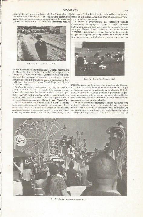 LAMINA ESPASA 36044: Fotografias de Josef Koudelka, Lee Friedlander y ...