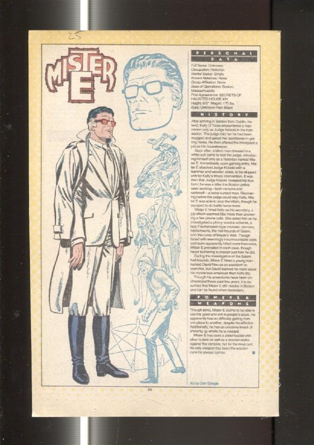 Ficha personaje DC Comics numero 025: Mr. Atom y Mister E by VARIOS ...