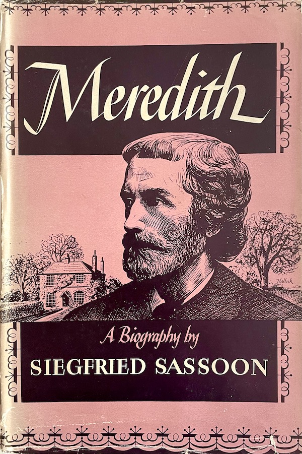 Meredith by Siegfried Sassoon: Very Good Hardcover (1948) 1st Edition ...