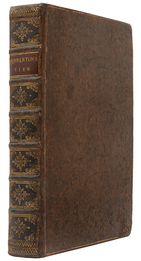 A View of Sir Isaac Newton's Philosophy. by [PEMBERTON, Henry].: (1728 ...