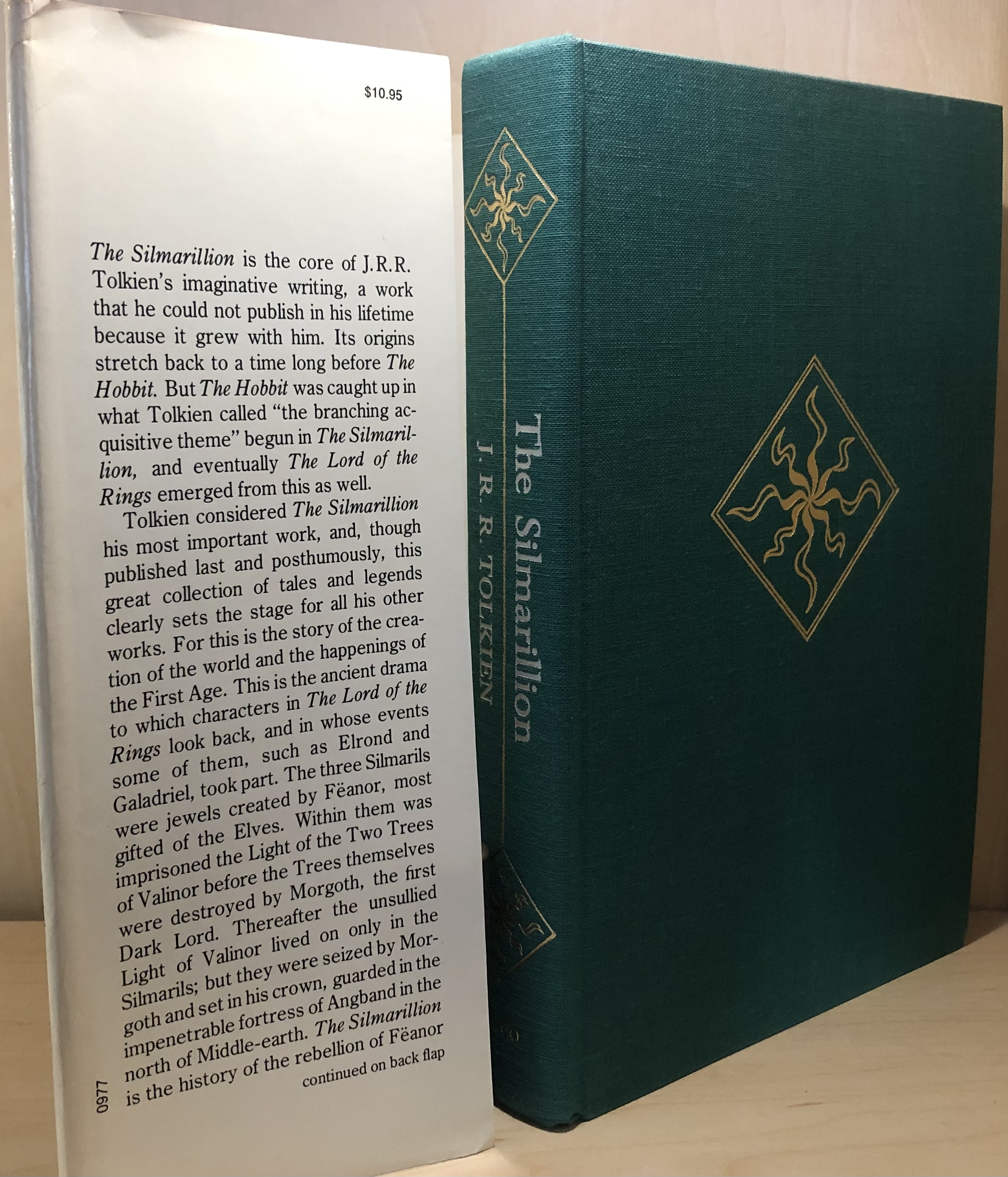 The Silmarillion by Tolkien, J. R. R.: Very Good Hardcover (1977) 1st ...