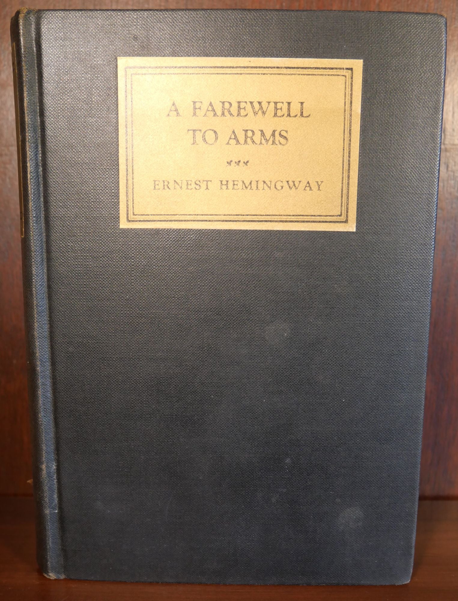 A Farewell to Arms by Ernest Hemingway: (1929) First Edition, Second ...