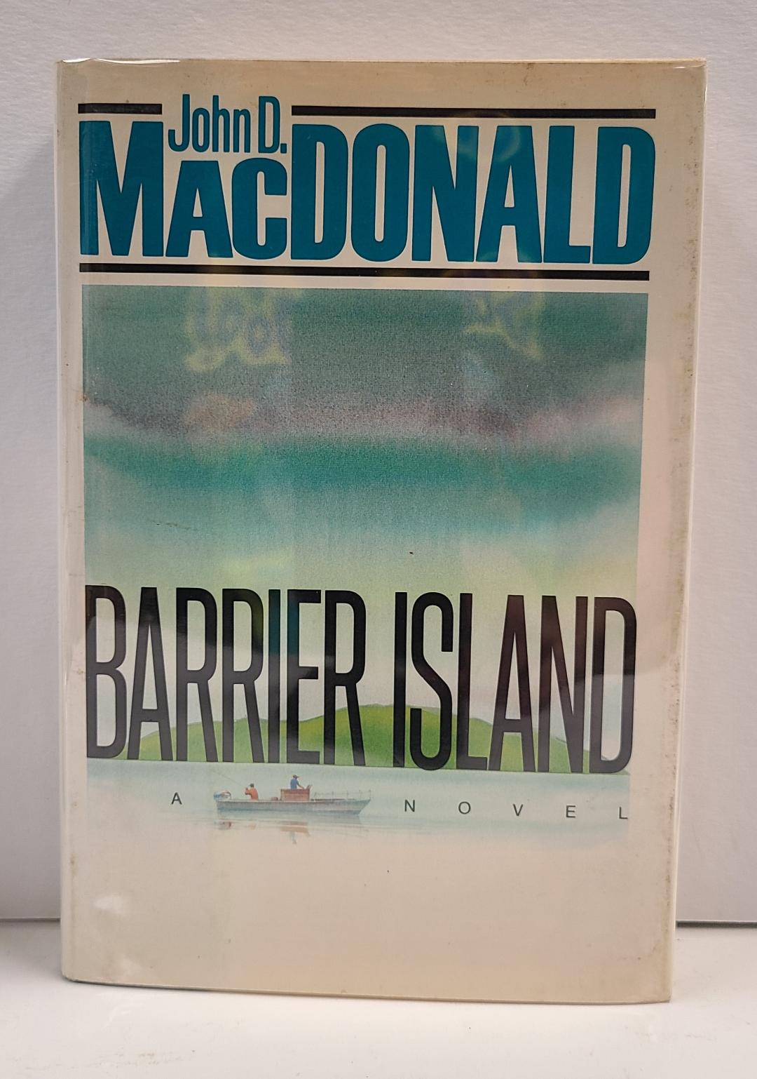 Barrier Island by John D MacDonald: Very Good Hardcover (1986) 1st ...