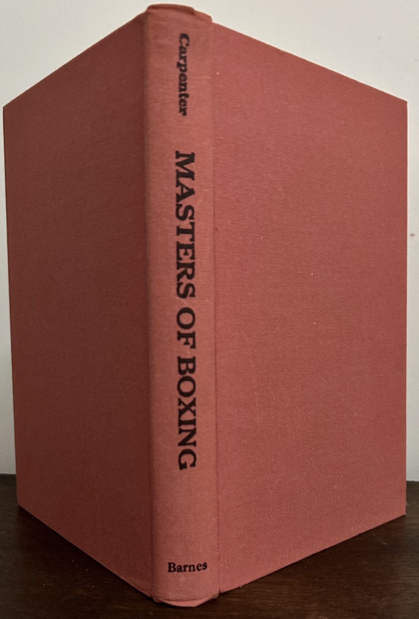 Masters Of Boxing by Carpenter, Harry: Orig. salmon cloth. Fine ...