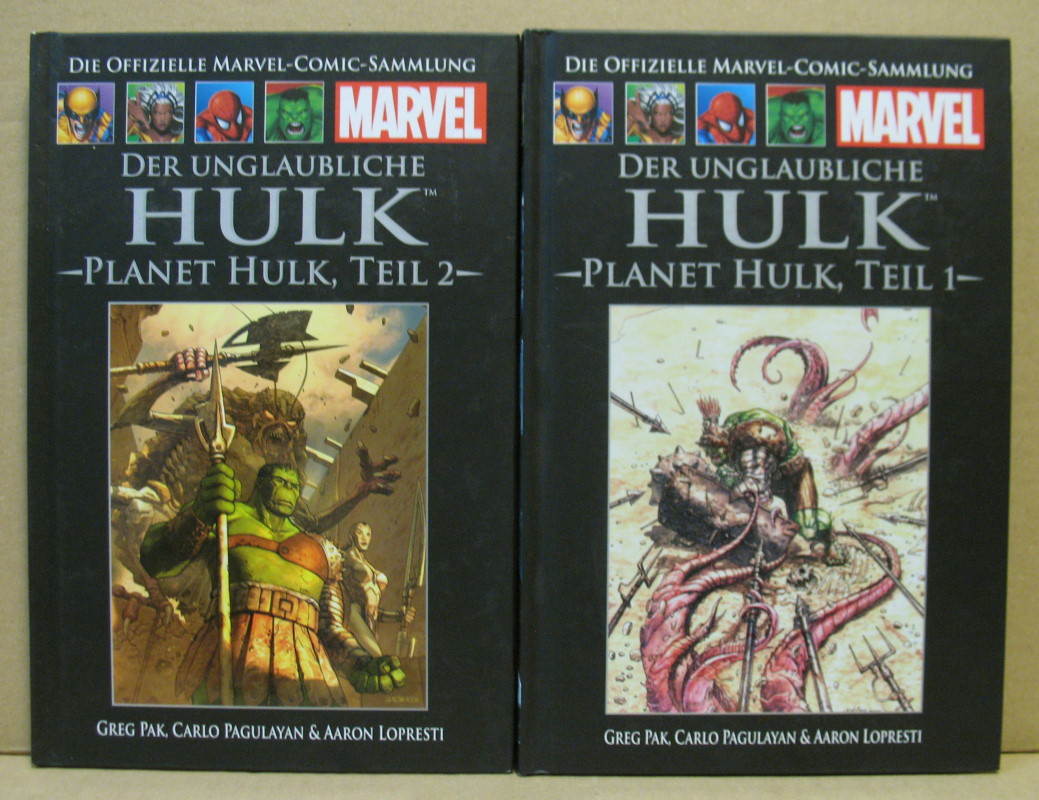 Der unglaubliche Hulk. Planet Hulk. Teil 1 und 2. (Die offizielle ... Der unglaubliche Hulk. Planet Hulk. Teil 1 und 2. (Die offizielle ...
