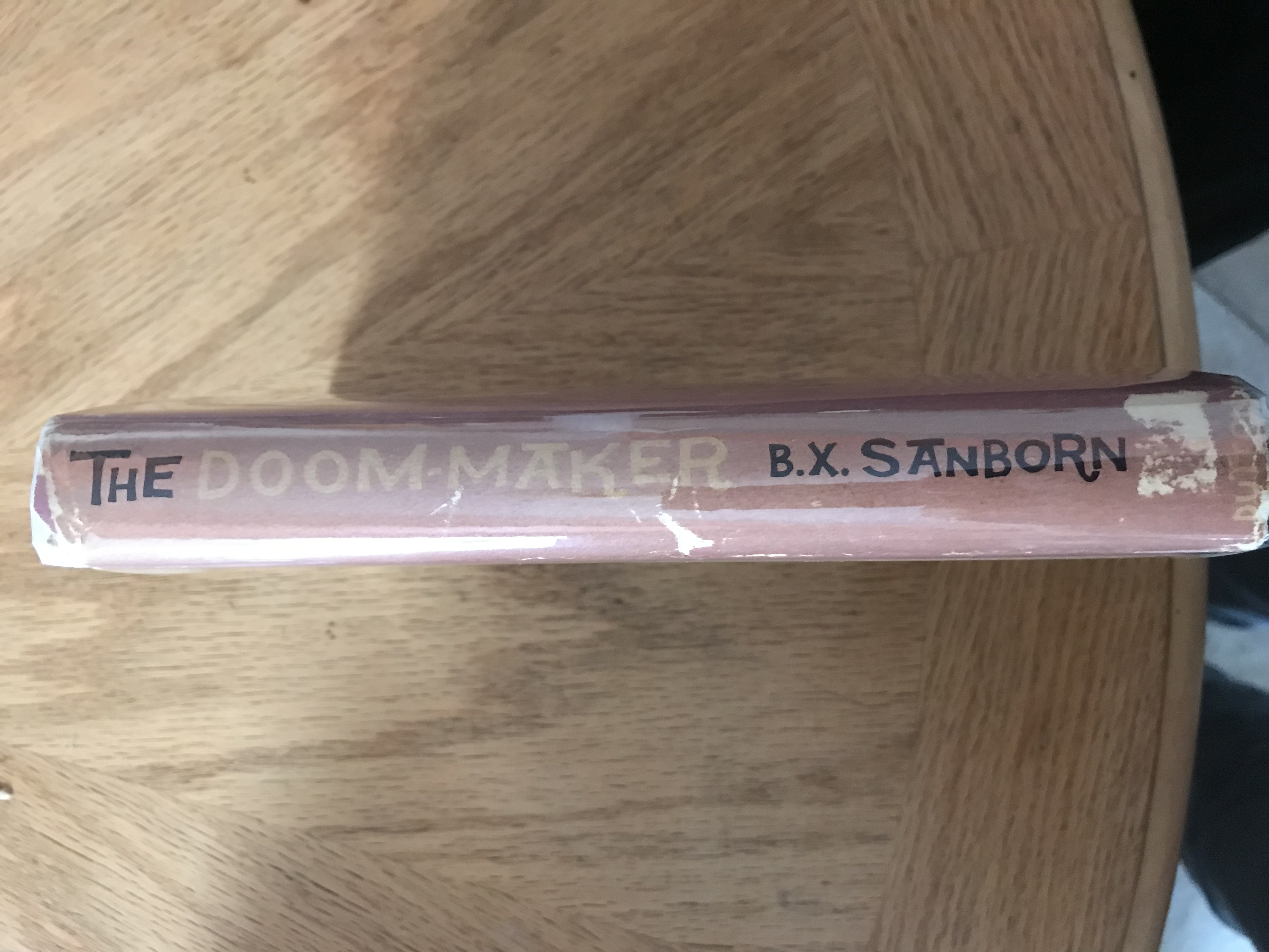 The Doom-Maker by Bill S. Ballinger writing as B.X. Sanborn: Near Fine Hardcover (1959) 1st ...