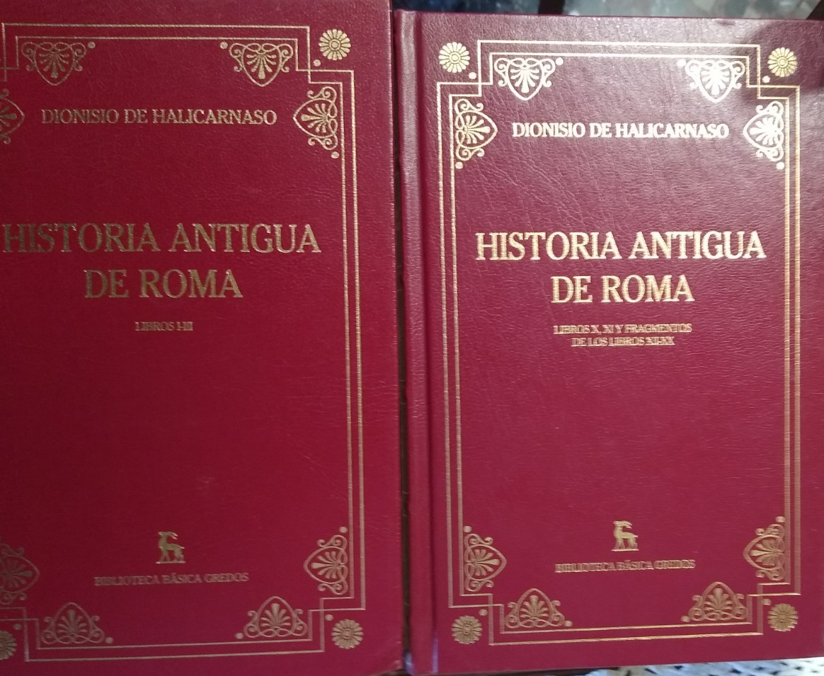 HISTORIA ANTIGUA DE ROMA I Libros I-III+ HISTORIA ANTIGUA DE ROMA II ...