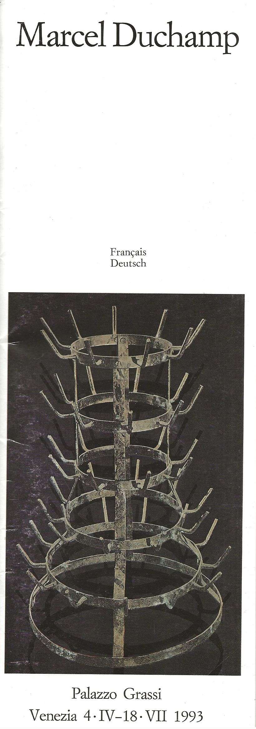 Catalogue Marcel Duchamp. by [DUCHAMP (Marcel)]: (1993) | Librairie Les ...