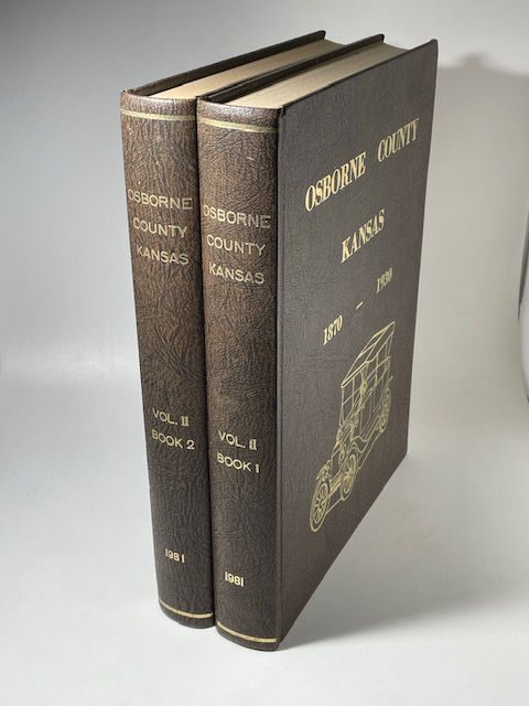 Osborne County Kansas 1870-1930 - Volume II ~ Books 1 and 2 by Osborne ...