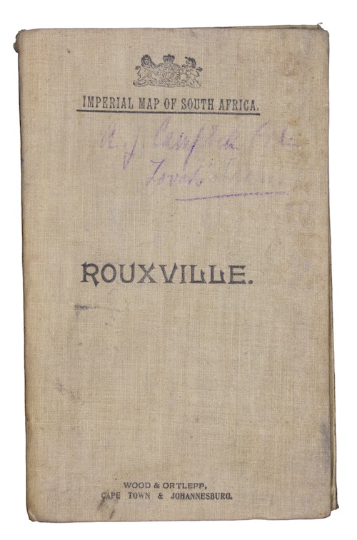 Imperial Map of South Africa: Rouxville by [SOUTH AFRICA]: (1900) First ...