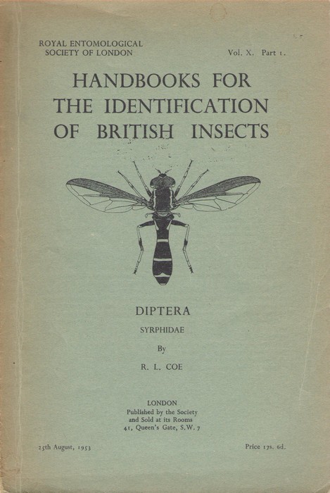 Diptera: Syrphidae (Handbooks for the Identification of British Insects ...