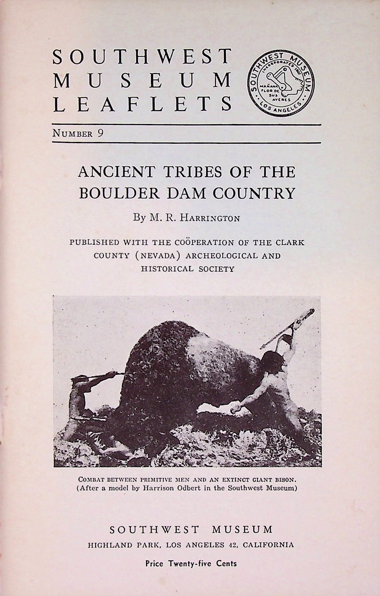 Ancient Tribes of the Boulder Dam country (Southwest Museum leaflets ...