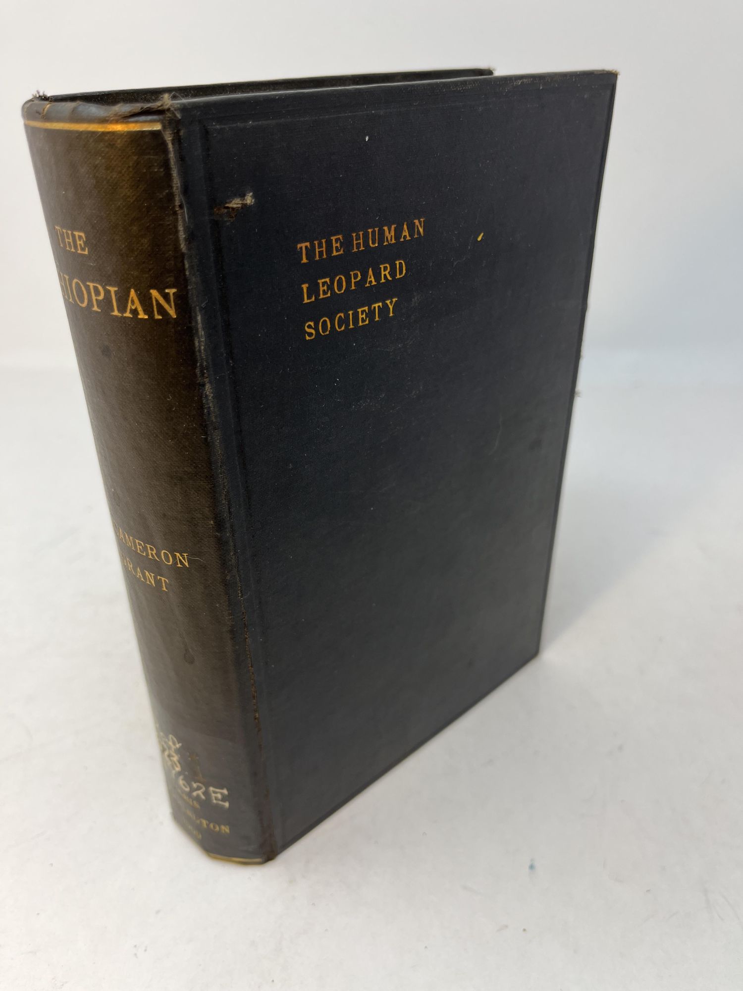 THE ETHIOPIAN: A Narrative of the Society of Human Leopards by Grant ...