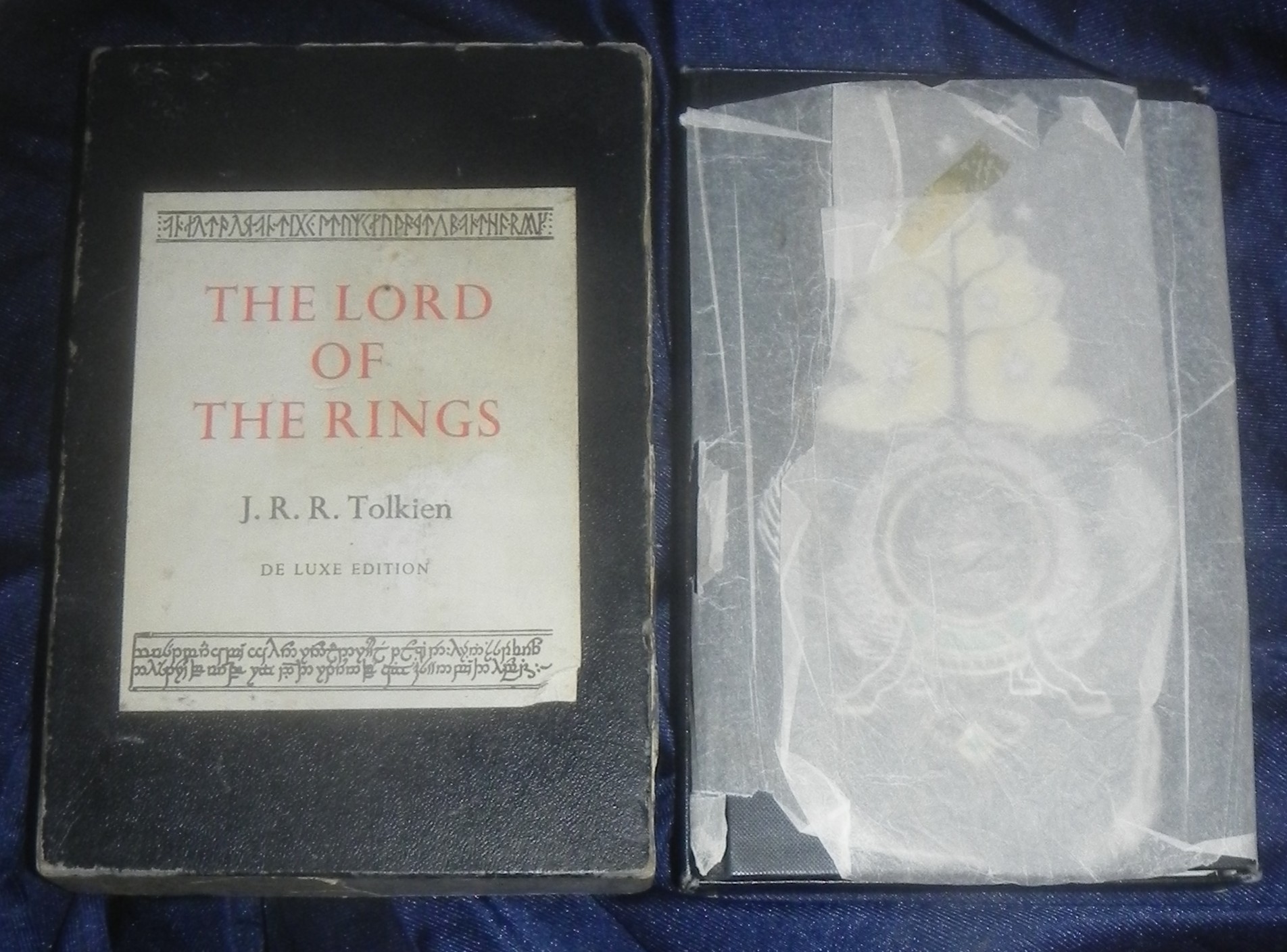 The Lord of the Rings J.R.R. Tolkien 1979 Unwin Rare Deluxe Edition ...