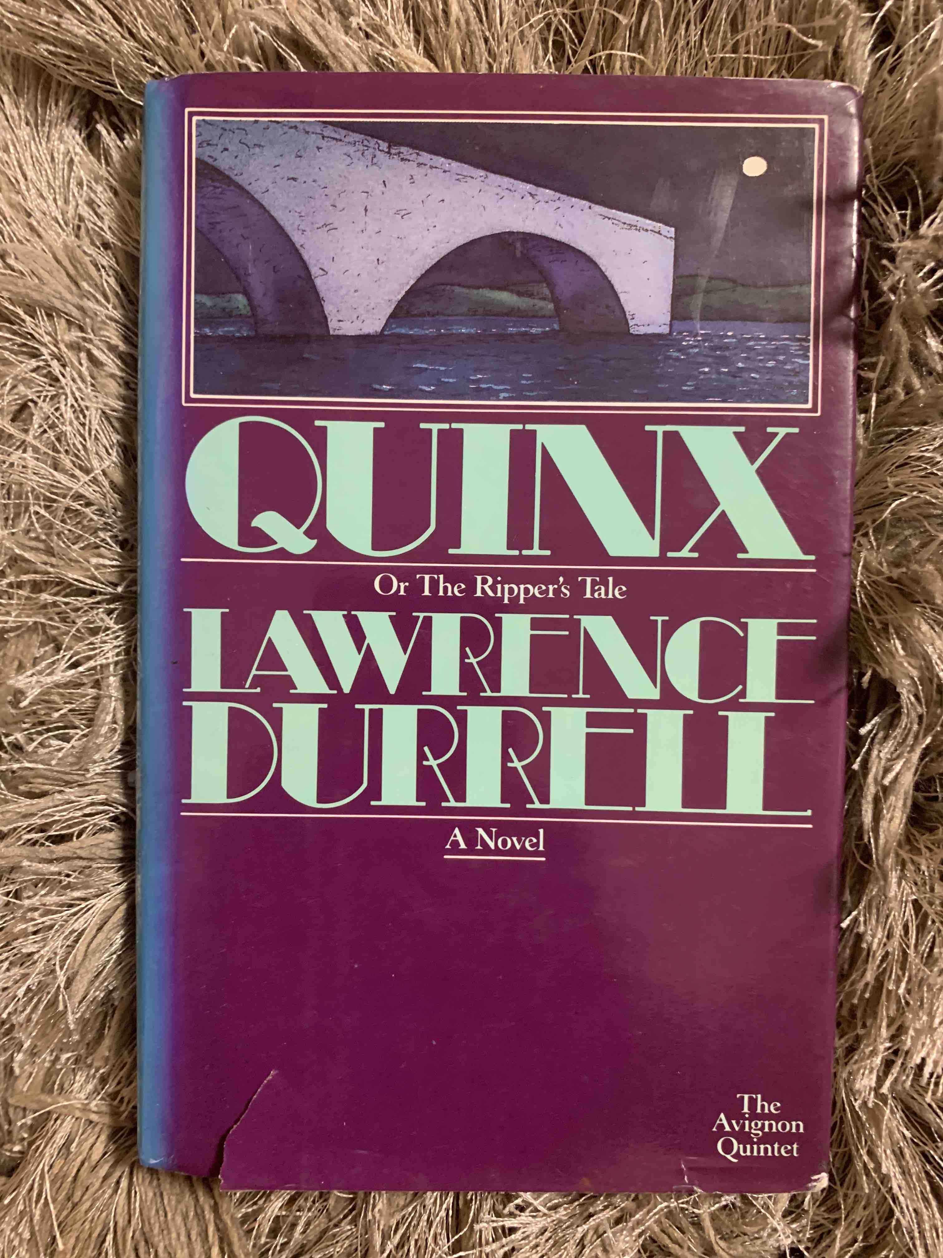 Quinx by Durrell, Lawrence: Near Fine Hardcover (1985) 1st Edition ...