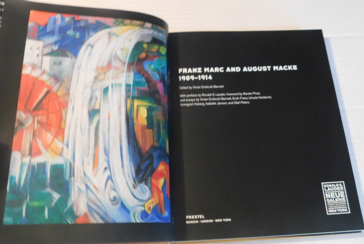 FRANZ MARC AND AUGUST MACKE 1909-1914. by (Marc, Franz; and Macke ...