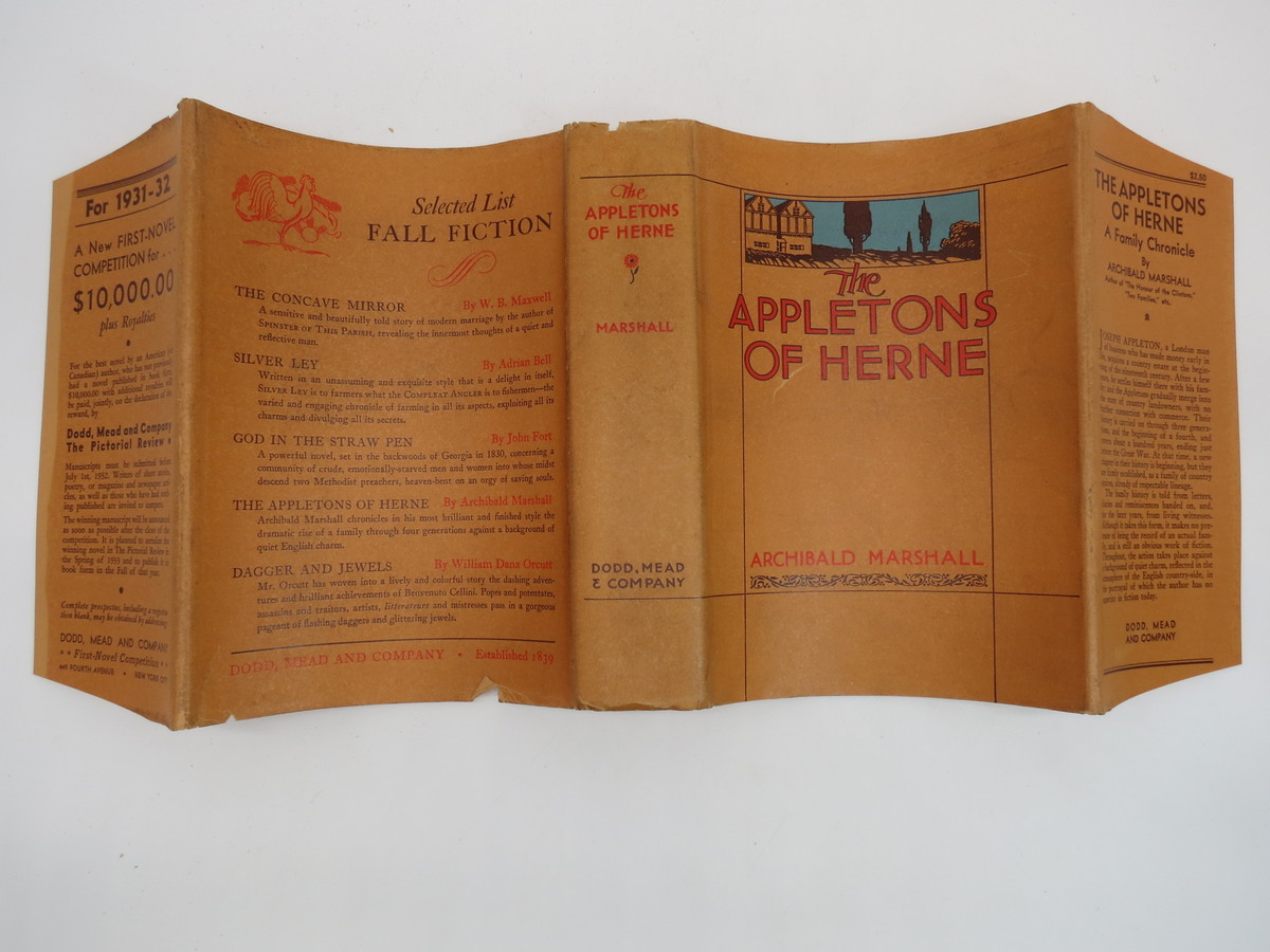 THE APPLETON'S OF HERNE (ART NOUVEAU DUST JACKET) (DJ Protected by a ...