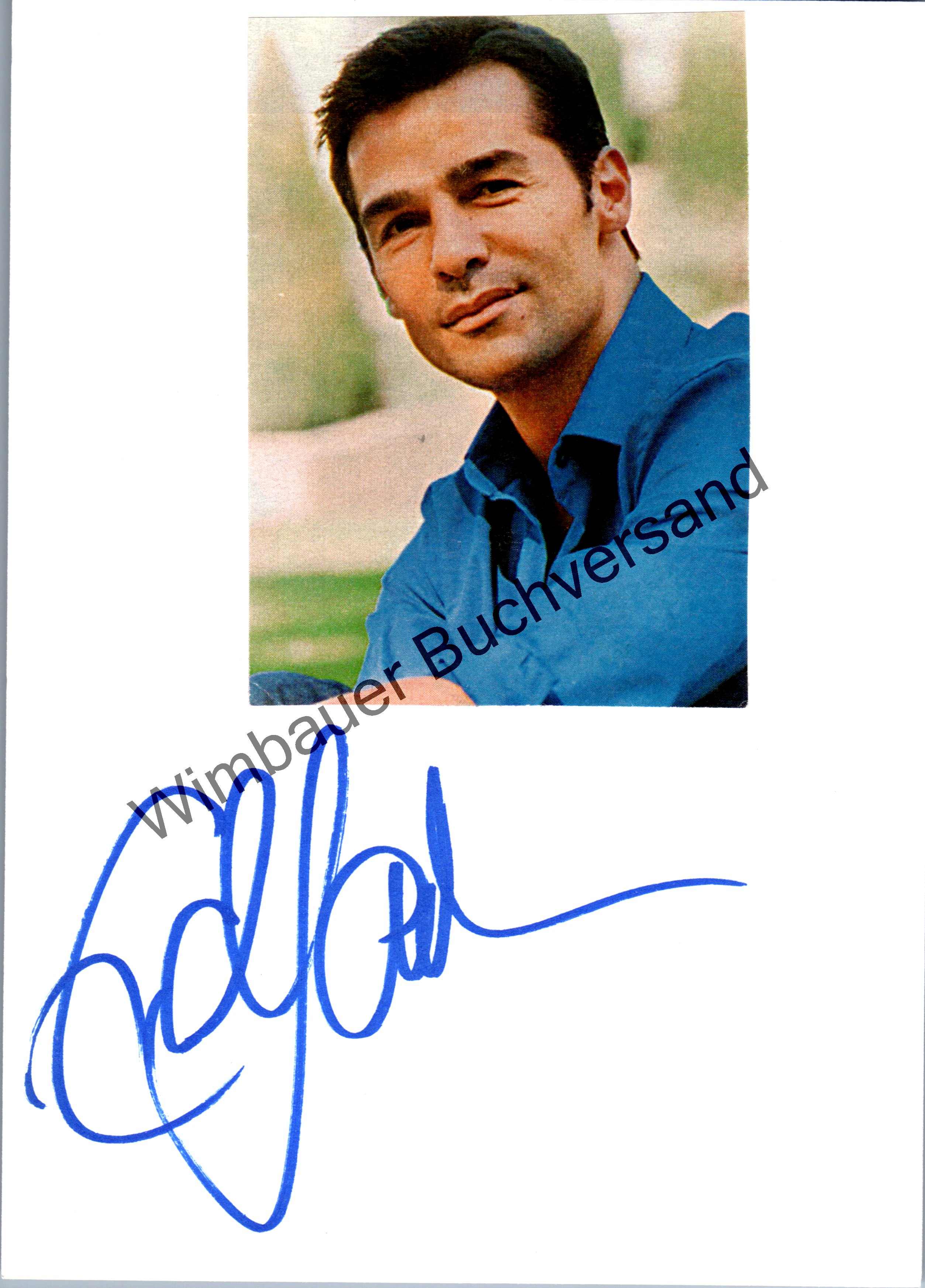 Original Autogramm Erol Sander /// Autograph signiert signed signee by ...