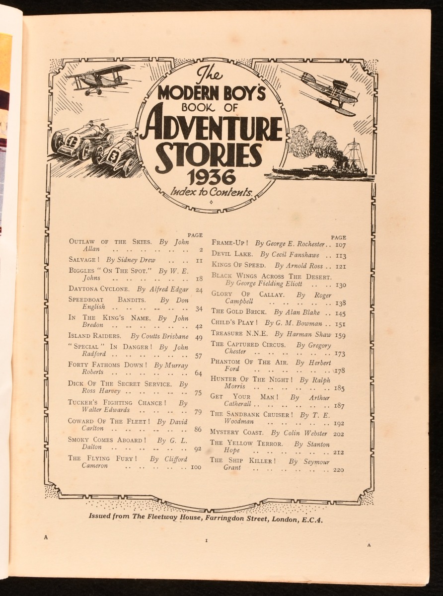 The Modern Boy's Book of Adventure Stories von Various: Very Good ...