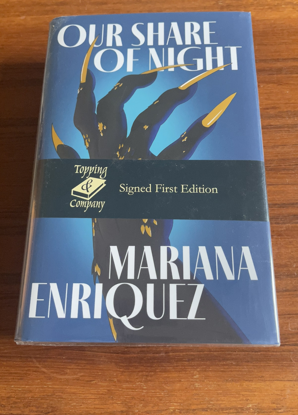 Our Share of Night (Signed to Title Page) by Enriquez, Mariana: As New ...