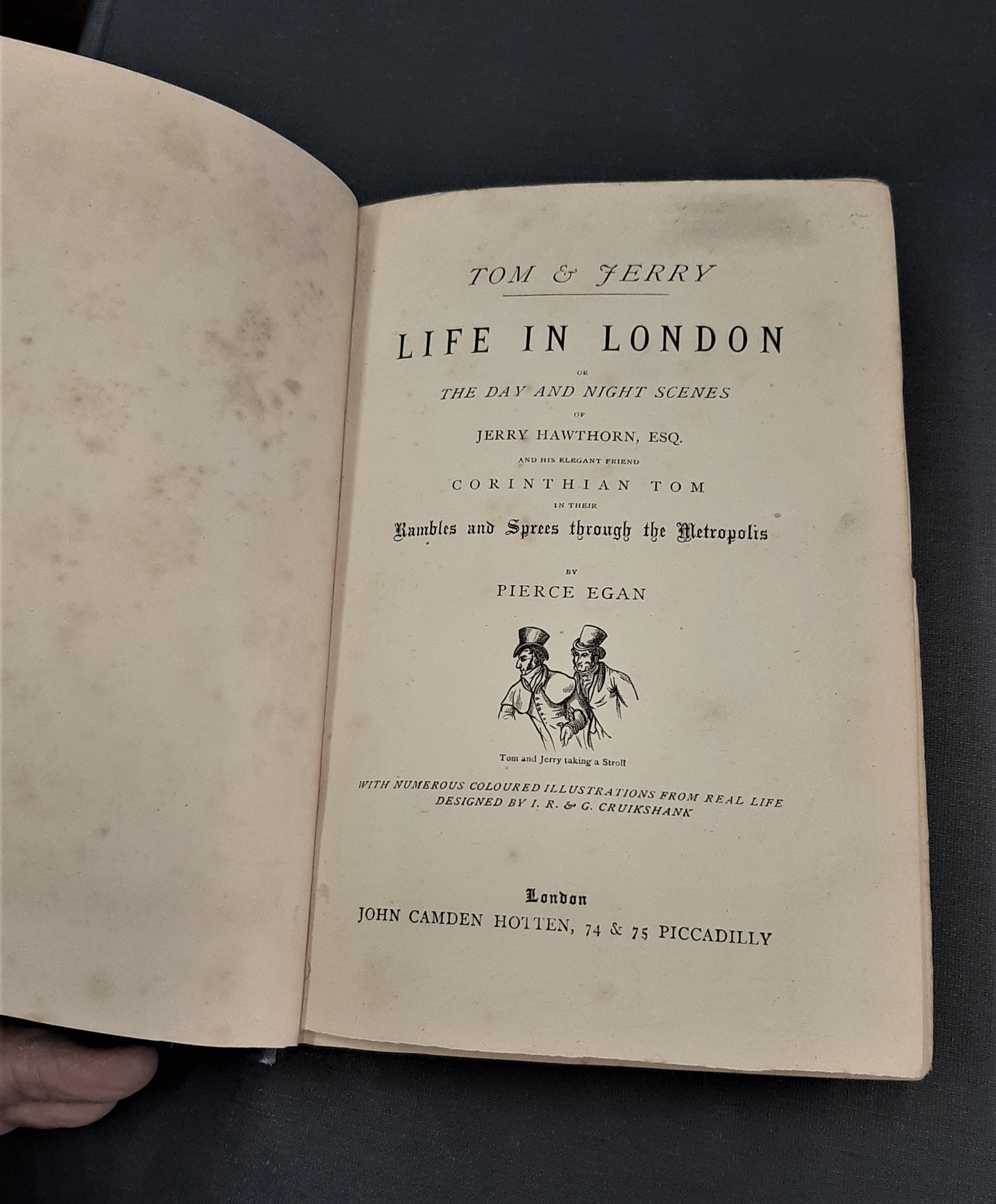 Tom & Jerry - Life in London or The Day and Night Scenes of Jerry ...