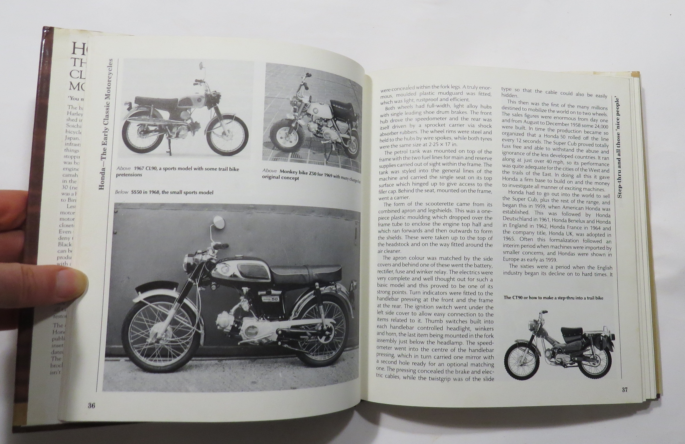 Honda - The Early Classic Motorcycles : All the singles, twins and ...