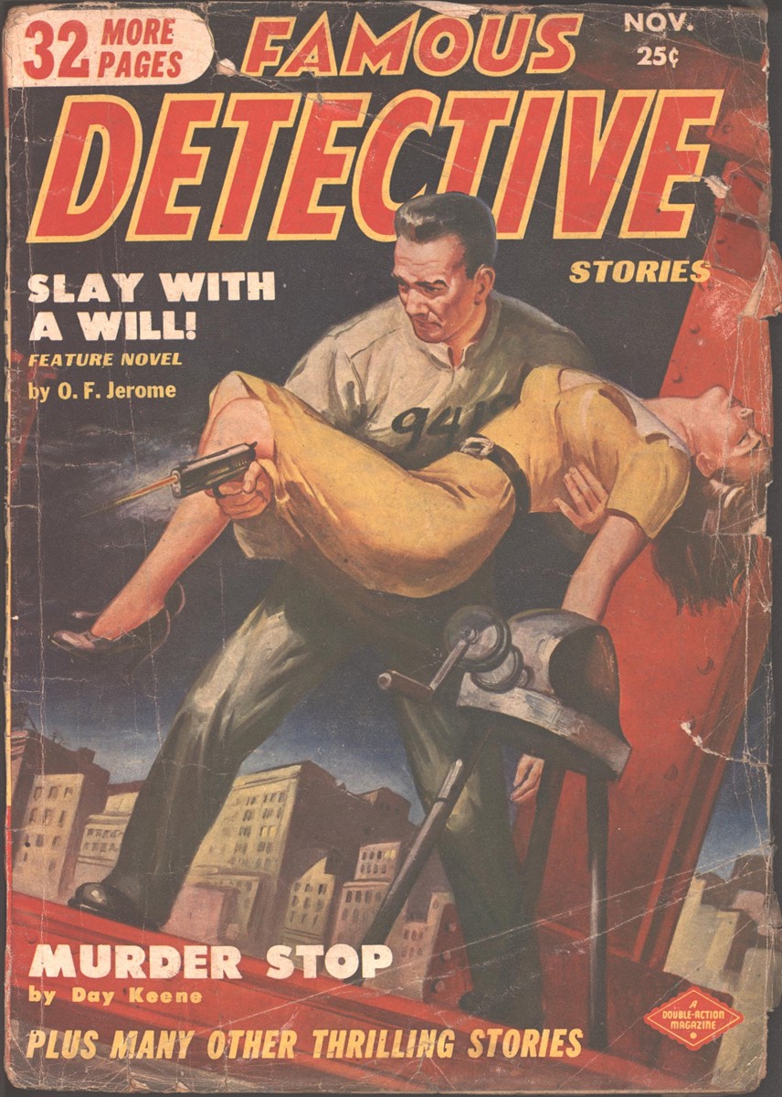 Famous Detective 1950 November.: Good Pulp (1950) First Edition; First ...