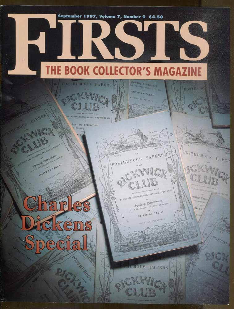 Firsts: The Book Collector's Magazine September, 1997 by Smiley ...